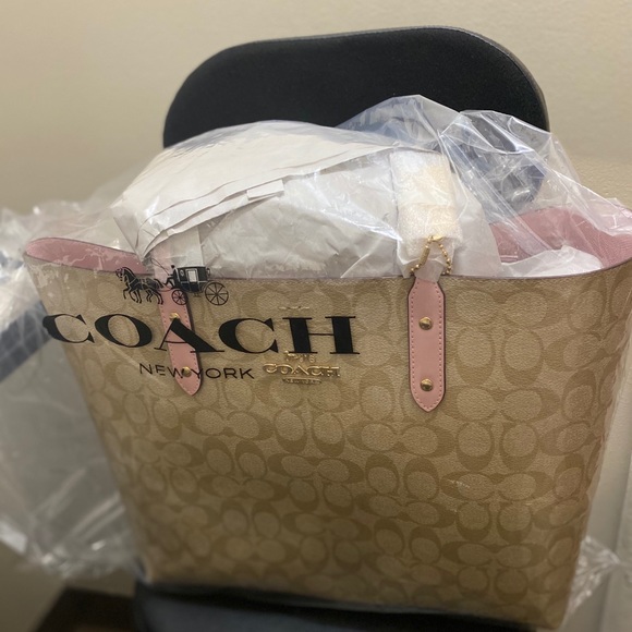Coach | Bags | Coach Logo Tote Bag | Poshmark